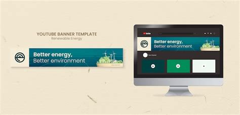 Free Psd Renewable Energy Solution Youtube Cover