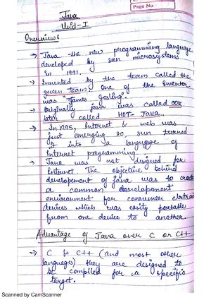 Java Complete Notes Ha Ha Bhai Ha Object Oriented Programming In