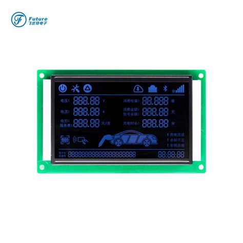 china factory va display lcd segment lcd for charging point china lcd