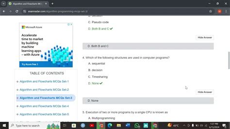 Remarkable Algorithm And Flowchart Mcq For Nts Job 2024 Youtube