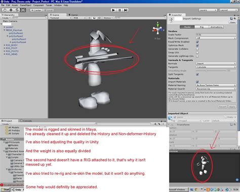 Skinned Mesh From Maya To Unity Messes Up Unity Engine Unity