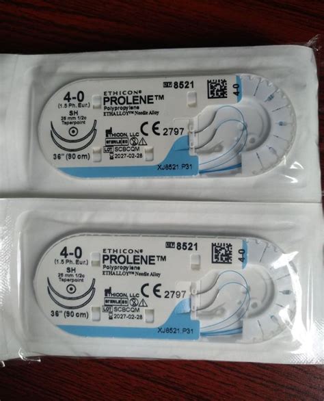 Suture Prolene 4 0 8521 Ethicon 12pcs Lazada Ph