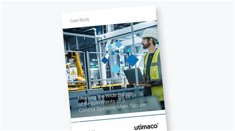 Utimaco On Linkedin Meeting The Wide Range Of Requirements Of A Control Systems Manufacturer