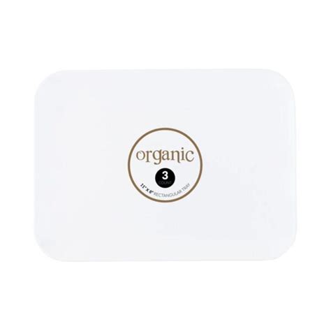 8 X 11 Organic White Rectangle Serving Dish 3 Pack Posh Setting