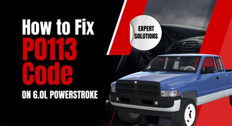 What Is P B Code On L Powerstroke How To Fix It