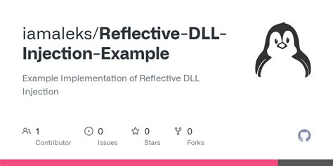 Github Iamaleksreflective Dll Injection Example Example Implementation Of Reflective Dll
