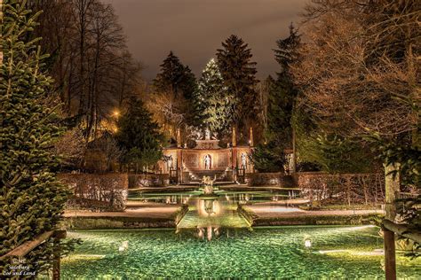 Wasserspiele Hellbrunner Adventzauber Beim Schloss Hellbrunn Salzburg