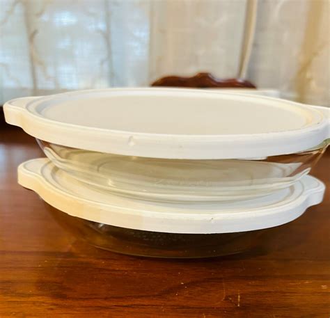 Vintage Pyrex Pixie Glass Set Of Four Etsy