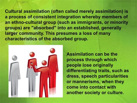 Acculturation And Assimilation The Way To See The Different Views Of A Culture Pptx