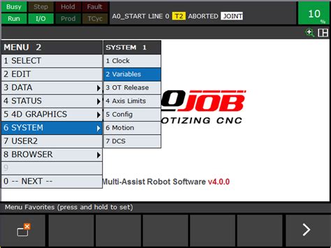 Fanuc Robot Controller Maintenance Reminder Robojob Help Center