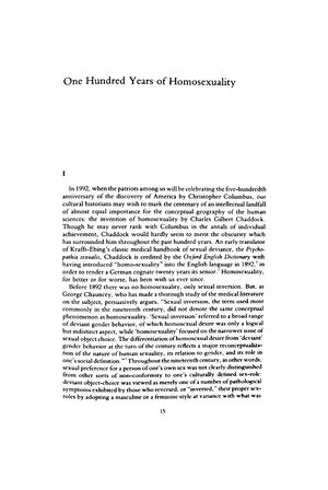 The History Of Sexuality Studocu