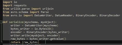 Schema Registry Less Avro Python Produced Messages Jdbc Sink Connector Deserialize Issues R