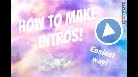 How To Make An Intro Easiest Way Youtube