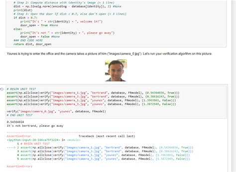 dls course 4 assignment 2 face verify error convolutional neural