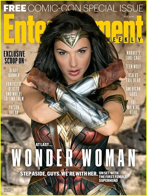 Gal Gadot Debuts First Wonder Woman Movie Poster Photo 3714432
