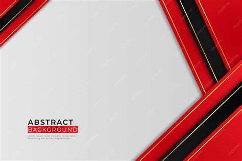 Premium Vector Abstract Simple Red Background