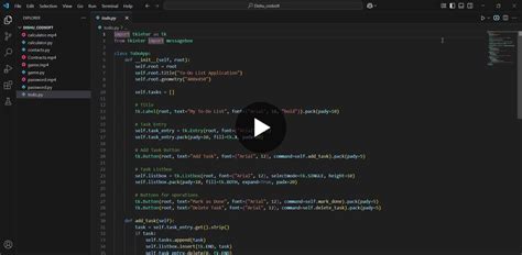 Python Todoapp Tkinter Productivity Pythonprojects Devjourney