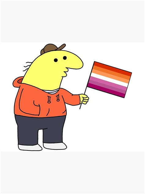 Charlie Pride Lesbian Flag Sticker For Sale By Spookymim Redbubble