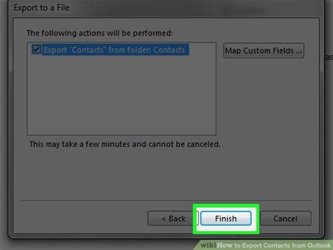 3 Ways To Export Contacts From Outlook WikiHow