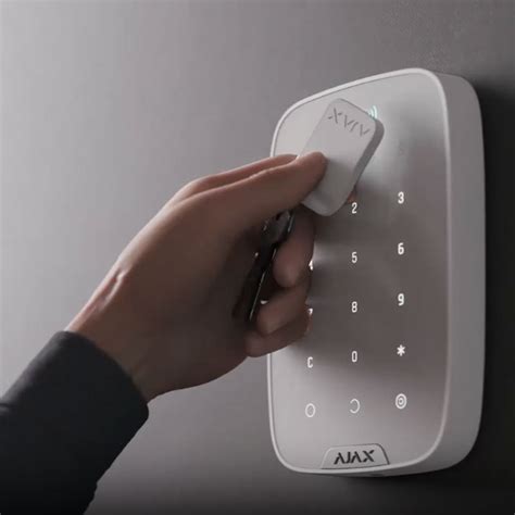 Ajax KeyPad Plus Kablosuz Keypad Plus Teknojax