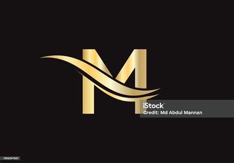 창조적 인 현대 비즈니스 타이포그래피 벡터 템플릿초기 M 문자 로고 크리에이티브 추상 문자 M 로고 디자인 경제에 대한 스톡 벡터 아트 및 기타 이미지 Istock
