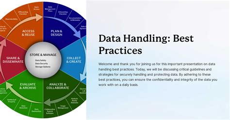 9 Data Handling Best Practices