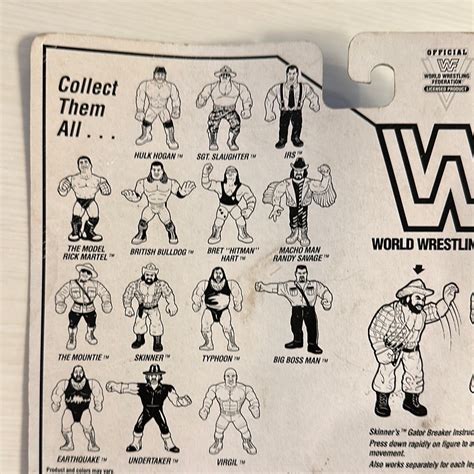 Skinner Series 5 Wwf Hasbro Retrofigure