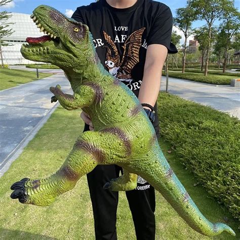 โมเดลไดโนเสาร์ไทแรนโนซอรัสจําลอง ขนาดใหญ่ ของเล่นสําหรับเด็กผู้ชาย Shopee Thailand