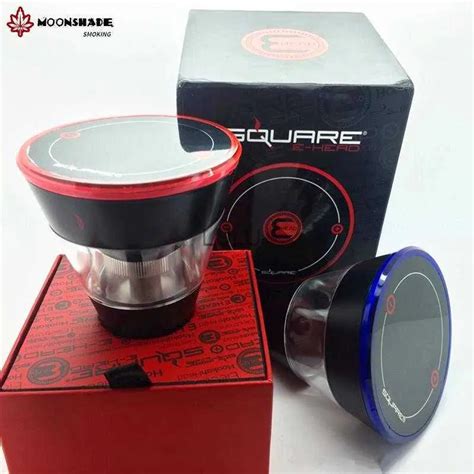 Moonshade Electric Square E Head Hookah Charcoal Stove 2000mah Rechargeable Shisha Heating