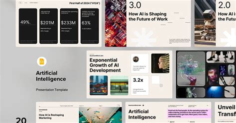 Искусственный интеллект Шаблоны презентаций Включая искусственный интеллект и тек Envato
