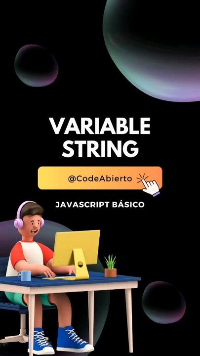 🔤 Variable String En Javascript 🚀👨‍💻💡 Opendesarrollo Javascript Youtube