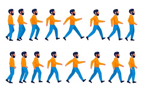 Walking Animation Frames