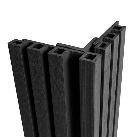 Ecoscape Composite Slatted Cladding Midnight Dickson Timber Harrogate