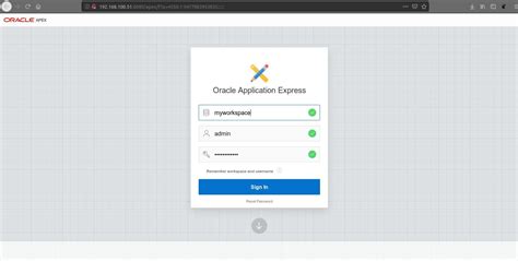 Oracle Apex Login Manjaro Dot Site
