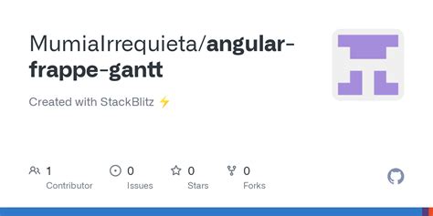 Github Mumiairrequieta Angular Frappe Gantt Created With Stackblitz