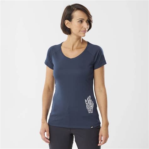 Millet Trekker Ts Ss W Saphir T Shirt Technique Femme