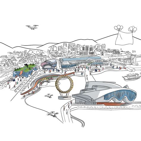 여수 엑스포 일러스트 작업 일러스트 포트폴리오 크몽