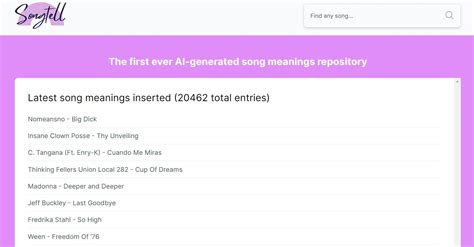 Songtell Ai Tools Directory
