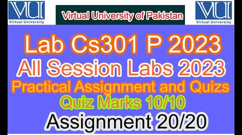 Cs301p Lab 2023 Cs301p Lecture All Assignment Quiz 2023 Cs30p Lecture