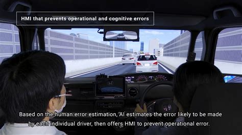 Intelligent Driver Assistance Honda Technology Honda