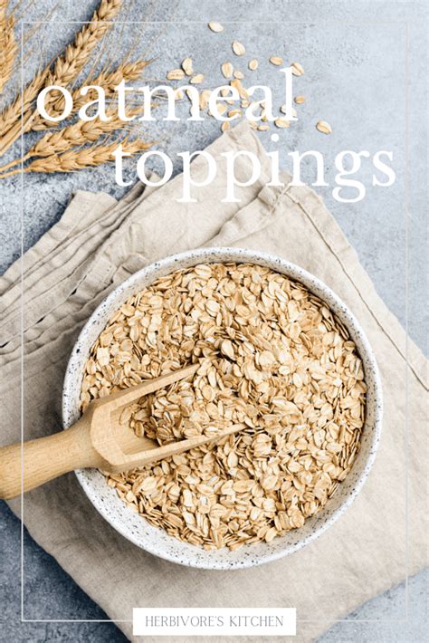 Oatmeal Toppings Bar