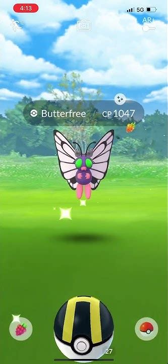 Shiny Fashion Week Butterfree Pokémon Go Youtube