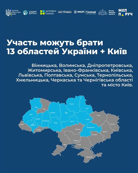 АКТИВНІ ПАРКИ До 600 000 грн на створення адаптивного спортивного простору у вашій громаді 💥