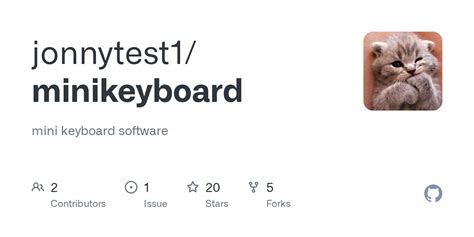 GitHub Jonnytest1 Minikeyboard Mini Keyboard Software
