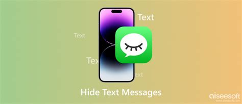 Free How To Hide Text Messages On Iphone And Android