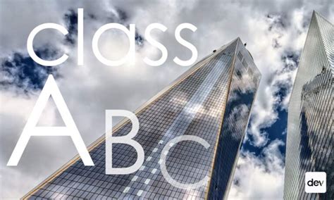 Building Classifications Defining A B And C Developer Com