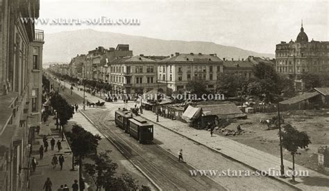 Булевард Витоша Витошка Стара София в снимки и пощенски картички