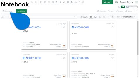 Signals Notebook Add A Comments To A Notebook In Signals Revvity Signals
