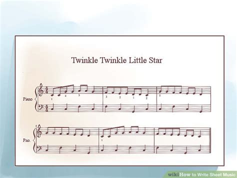 How To Write Sheet Music Steps With Pictures WikiHow