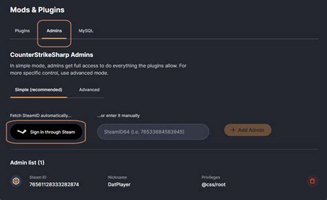CS2 How To Become An Admin DatHost Help Center